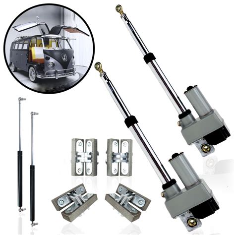 Autoloc Automated Electric Power Gullwing Hinge Kit Set For Custom Car