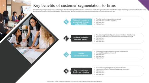 Customer Segmentation And Behavioral Analysis Key Benefits Of Customer