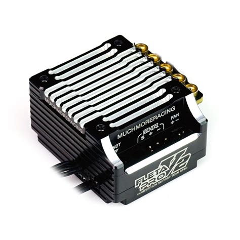 Fashionable Unique Official Muchmore FLETA PRO V Brushless ESC Black