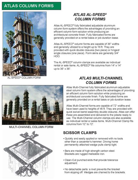 Concrete Accessories Column Forming