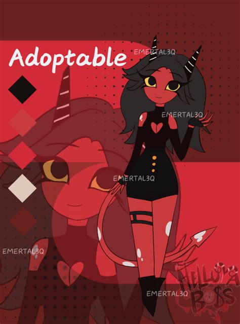 Adoptable Helluva Boss Ych Commishes