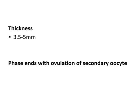Proliferative Phase Pptx