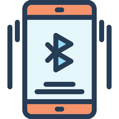 Bluetooth Communication Connection Signal Icon