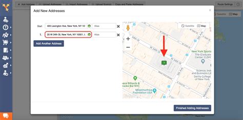 Plan Routes With Non Geocoded Addresses On Route Planner
