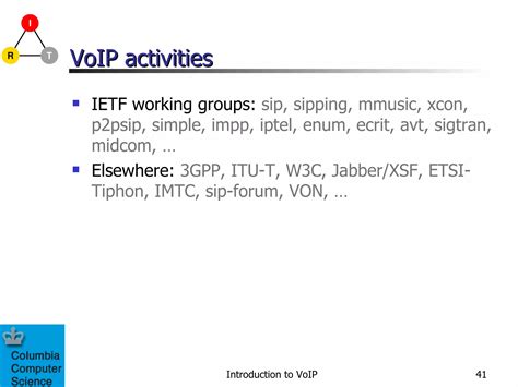 Introduction To Voip Using Sip Ppt