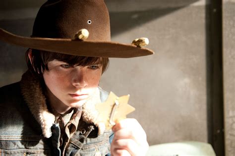 Carl Grimes Season 3 Gun