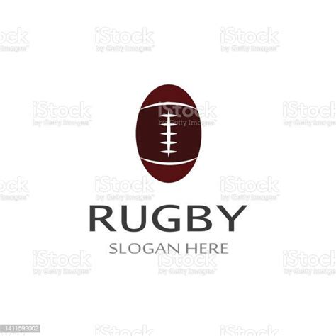 럭비 볼 미식 축구 아이콘 벡터 아이콘 템플릿 Championship에 대한 스톡 벡터 아트 및 기타 이미지 Championship 경쟁 권위 Istock