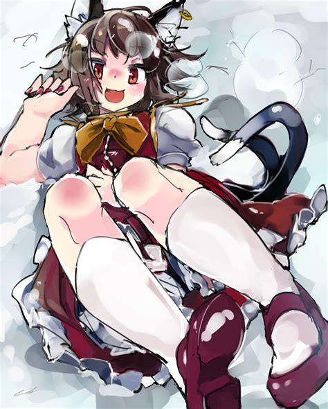 Chen Touhou Drawn By Urano Koedame Danbooru