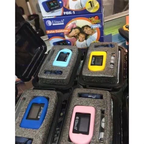 Oximeter Elitech Fox 1 Saturasi Oksigen Shopee Indonesia