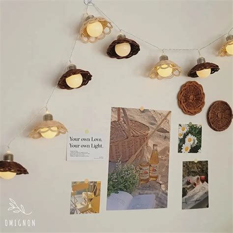 부산 감성 소품 라탄 전구 가랜드 원데이클래스 솜씨당