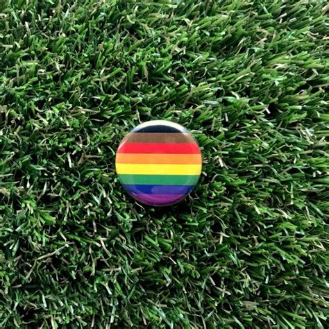 Pride Flag Pin Double Denim Dude Conspire Contemporary Craft