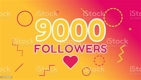 감사합니다 1000 2000 3000 4000 5000 6000 7000 8000 9000 10k 추종자 세트 배너 포스터 소셜 네트워크에 대한 축하 카드 벡터