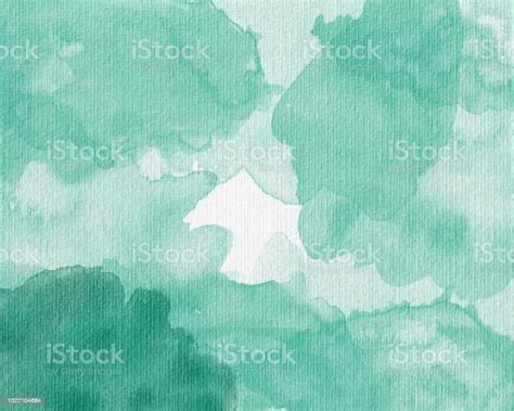 손 그리기 추상적인 수채화 배경 텍스처 페이퍼 녹색 색상입니다 포스터 인쇄 엽서 템플릿 결혼식 카드 초대장 배경 표면 섬유