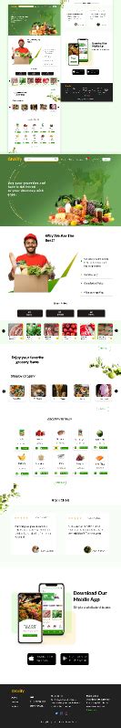 Grocery Web Design Figma