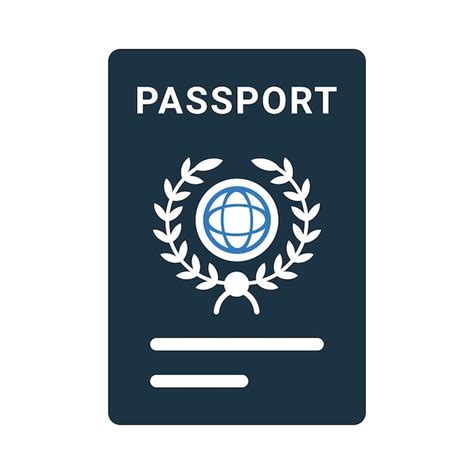 Premium Vector Passport Travel Icon Simple Editable Vector Illustration