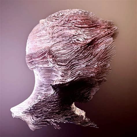 every fiber of my body generative art project created with blender