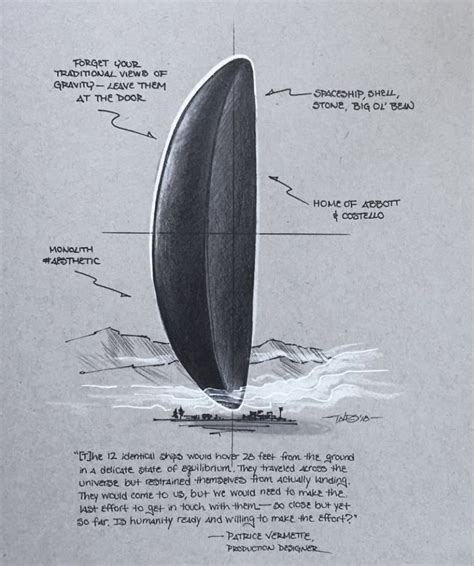 Alien Concept Art Spaceship Design