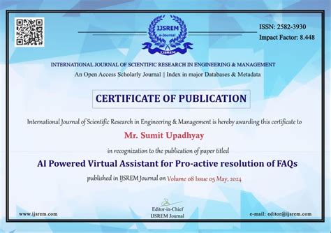 Sumit Upadhyay On Linkedin Research Ai Nlp Educationaltechnology Chatbot Innovation Learning