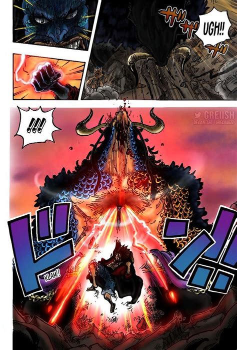 One Piece Colored Panel Mangá One Piece One Piece One Piece Ex