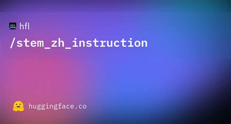 Hfl Stem Zh Instruction · Datasets At Hugging Face