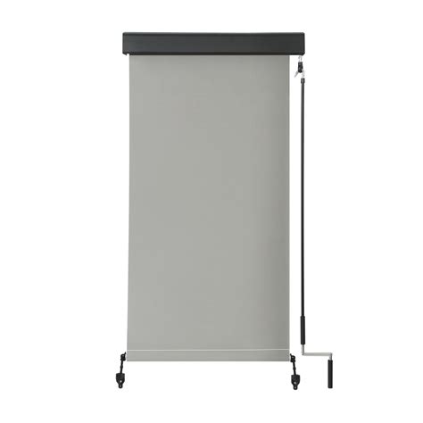 Symple Stuff Light Filtering Outdoor Roll Up Shade Reviews Wayfair