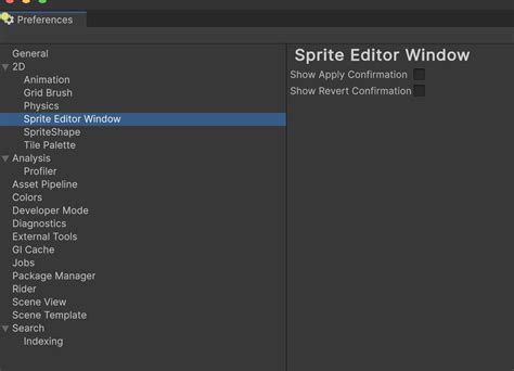 Revert And Apply Are Next To Each Other With No Confirmation Dialogue Unity Engine Unity