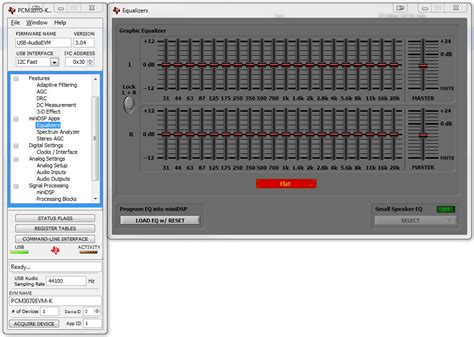 PCM3070 PurePath Studio MiniDSP Resource Useage Audio Forum Audio TI E2E Support Forums