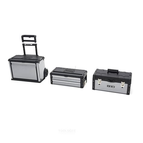 Hbm 3 Piece Modular Mobile Tool Box Set Toolsidee Ie