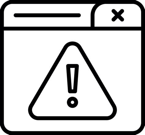 Error Vector Icon Design 26023194 Vector Art At Vecteezy