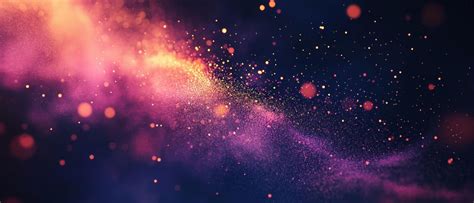 Futuristic Data Visualization With Glowing Blue Lines And Particles Forming A Dynamic Digital