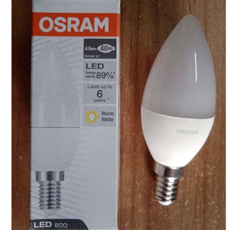 Osram W Led Eco Classic B Candle Light Price In Bangladesh Bdstall