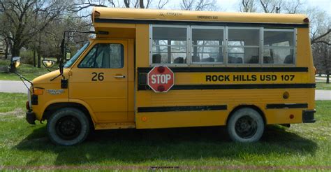1994 Chevrolet 10 School Bus In Mankato Ks Item G7849 Sold Purple Wave
