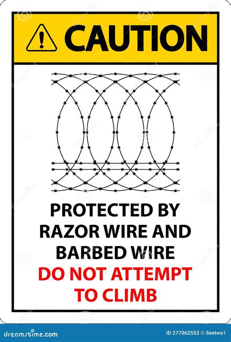 Caution Climb Hazard Symbol Sign Isolate On White Background Vector