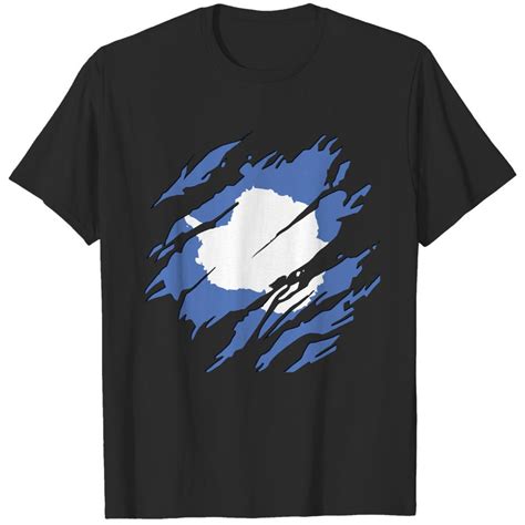 Antartica Flag Antarctica Always T Shirts Sold By Ida Mante Sku