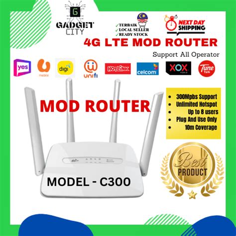 Readystock Modified Unlocked Unlimited Data Hotspot Wifi Cpe G Lte Modem Router C Lazada