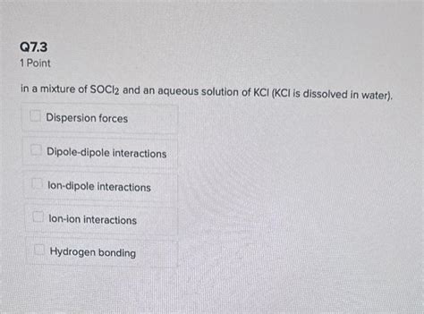 Solved Q7 3 Points Draw The Lewis Structures Of Each Of The