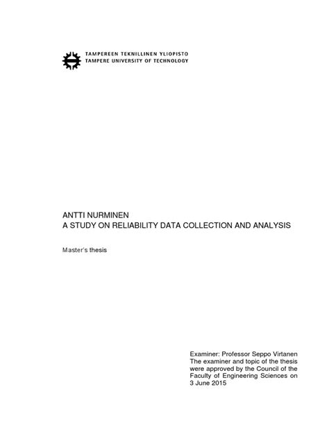 Reliability Data Collection Pdf Reliability Engineering Sap Se