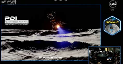 미국 탐사선 오디세우스 달 착륙 성공…민간 세계 최초