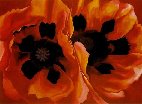 Red Poppy 1927 By Georgia Okeeffe Artchive