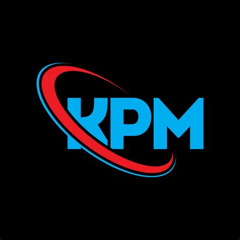 Logotipo De Kpm Letra Kpm Diseño Del Logotipo De La Letra Kpm