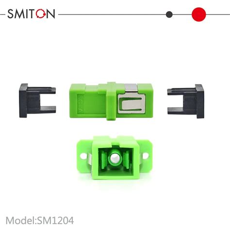 Female Female Duplex Mode SC APC Optical Adapter from China Manufacturer 深圳市松美通电子有限公司