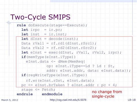 Ppt Computer Architecture A Constructive Approach Multi Cycle Smips