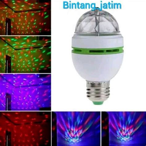 Jual LAMPU DISCO LED PUTAR LAMPU DISCO KAMAR LAMPU DISCO CAFE LAMPU DISCO TAMAN LAMPU DISCO