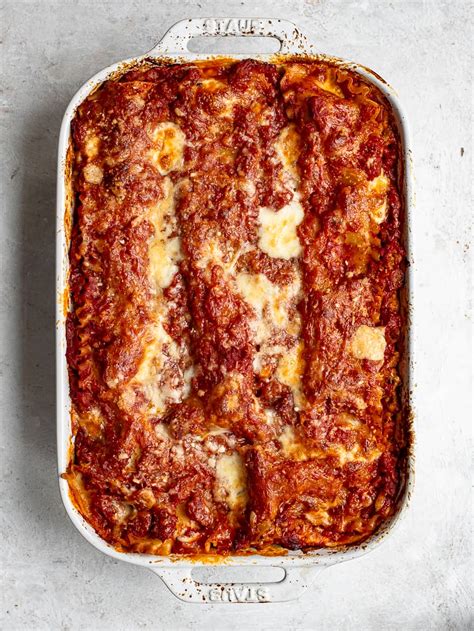 Lasagna With Chicken Sausage And Spinach Sandra Valvassori