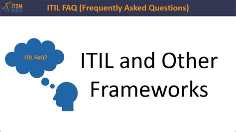 Itil And Other Frameworks Itsm Docs Itsm Documents And Templates