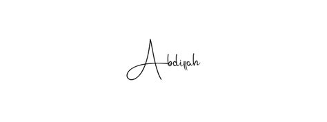 96 Abdillah Name Signature Style Ideas Amazing Online Autograph