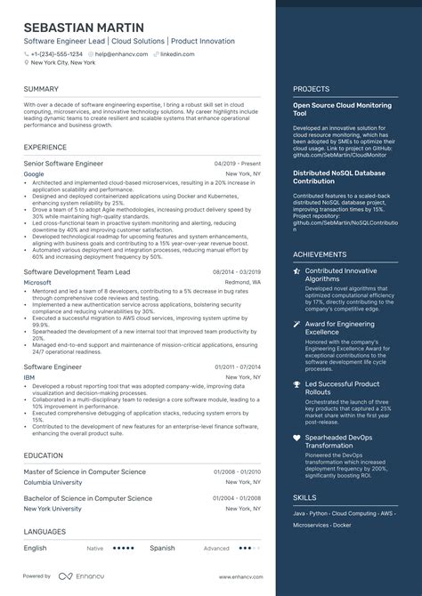5 Gcp Data Engineer Resume Examples And Guide For 2024