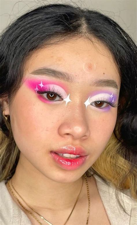 Artsy Makeup Cute Eye Makeup Bold Makeup Looks Face Art Makeup Swag