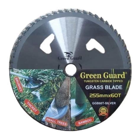 255mm Green Guard Tungsten Carbide Tipped Grass Cutting Blade 60 At Rs