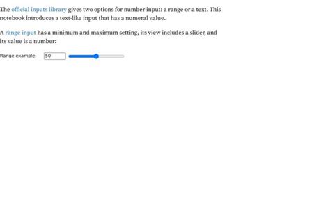 Numeric Text Input Treszkai Observable